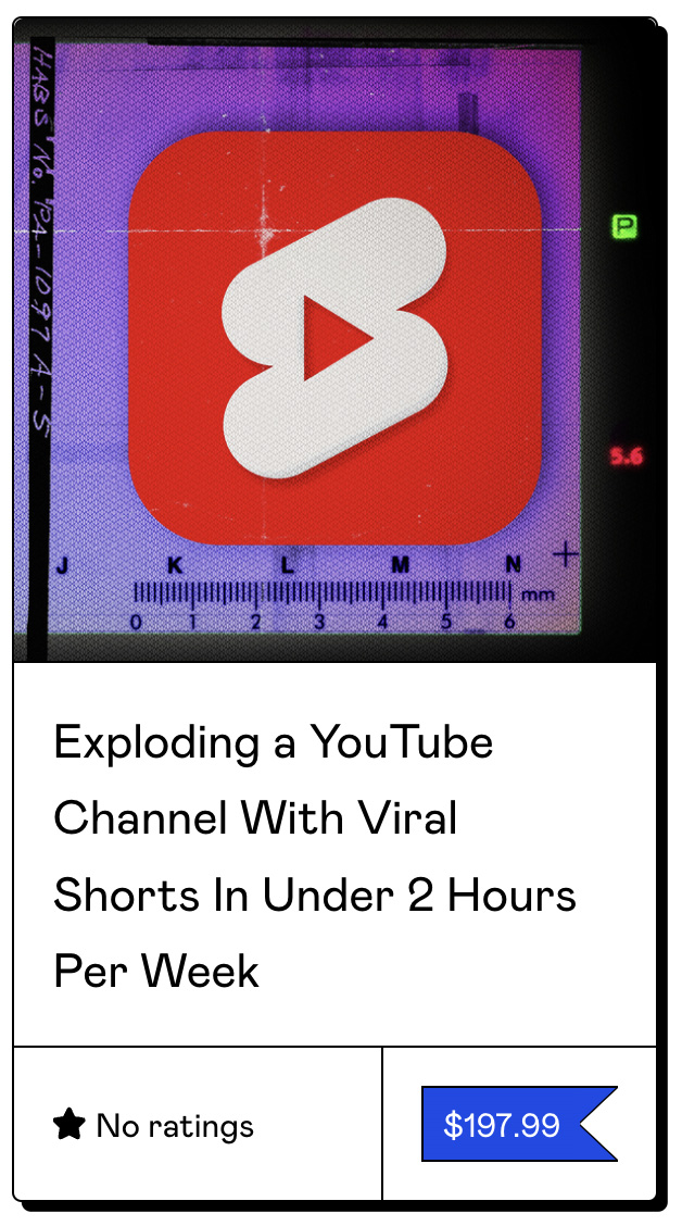 Best YouTube Shorts Course To Explode Your Channel