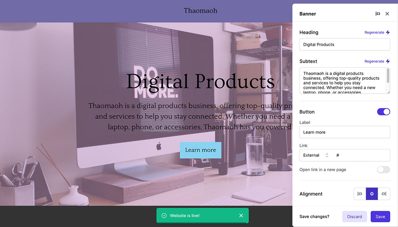 How To Make A Website Using Only AI
