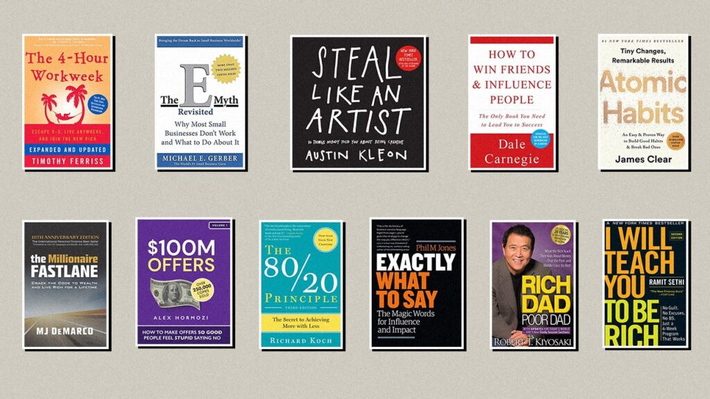 11 Best Books For Online Entrepreneurs (About Money)